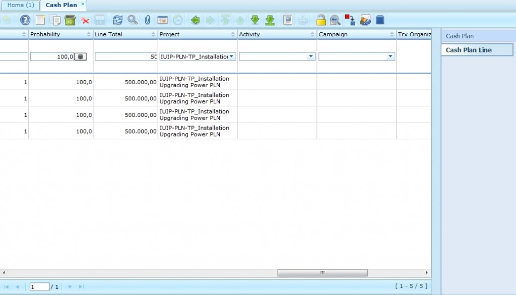 Cash Plan & Cash Flow Report - Goodwill Consulting
